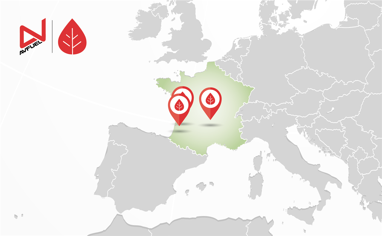Avfuel Expands SAF Supply to France